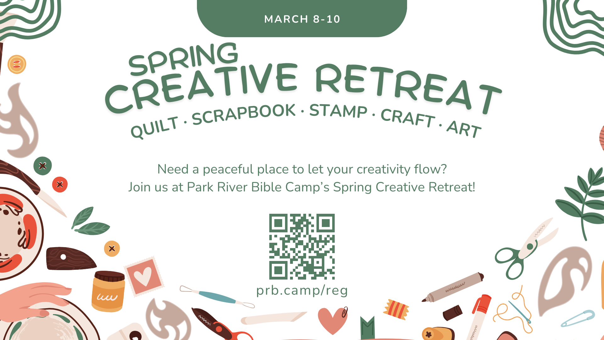 Spring Creative Retreat - Park River Bible Camp